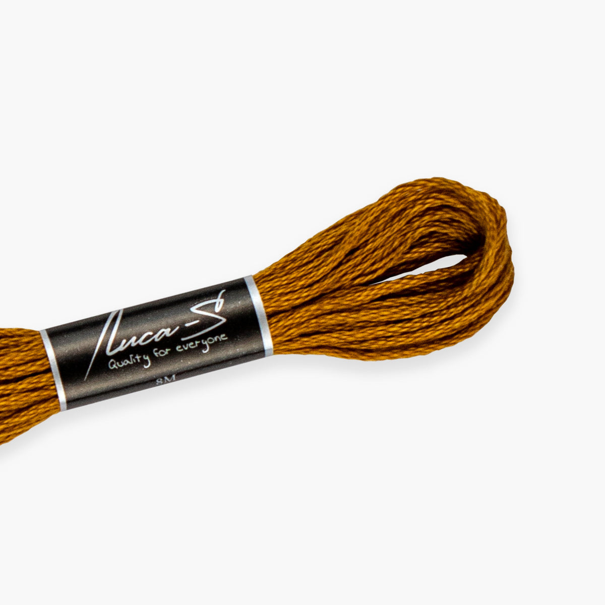 חוטי רקמה Luca-S 350 תואם ל- DMC 780 / Anchor 310| תחביבן