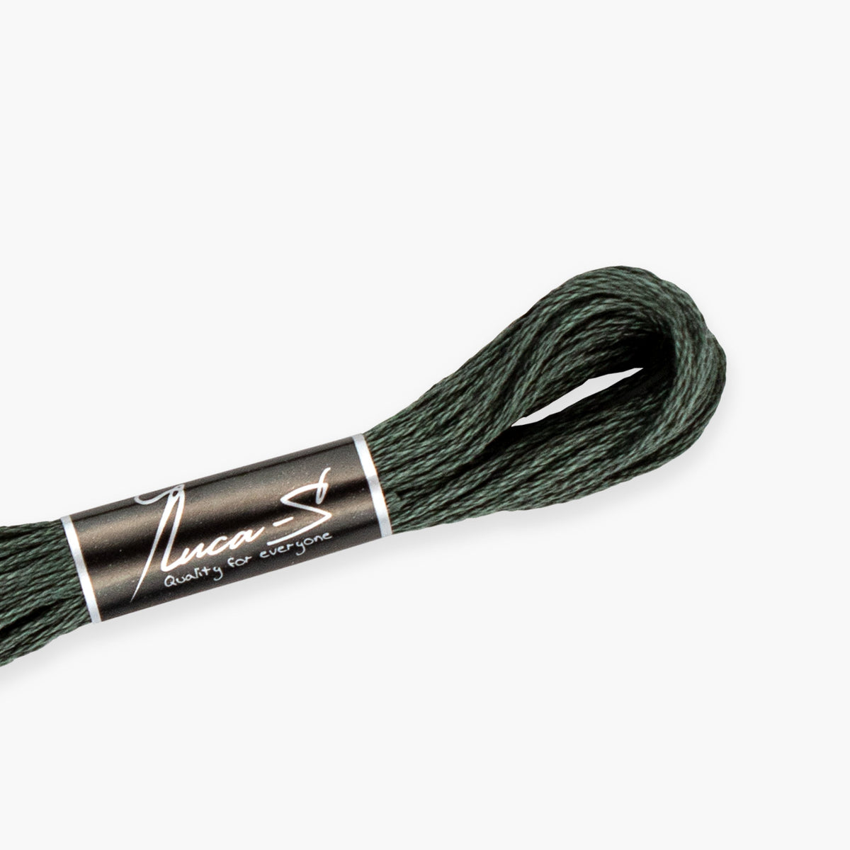 חוטי רקמה Luca-S 488 תואם ל- DMC 3787 / Anchor 1041| תחביבן